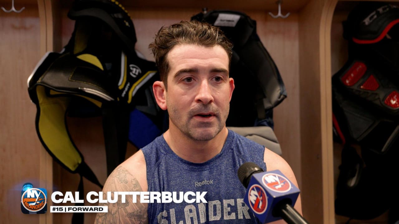 Practice 02/17: Cal Clutterbuck | New York Islanders