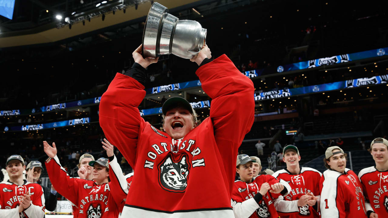 Whitehead, Golden Knights goalie prospect, inspired by Beanpot success ...