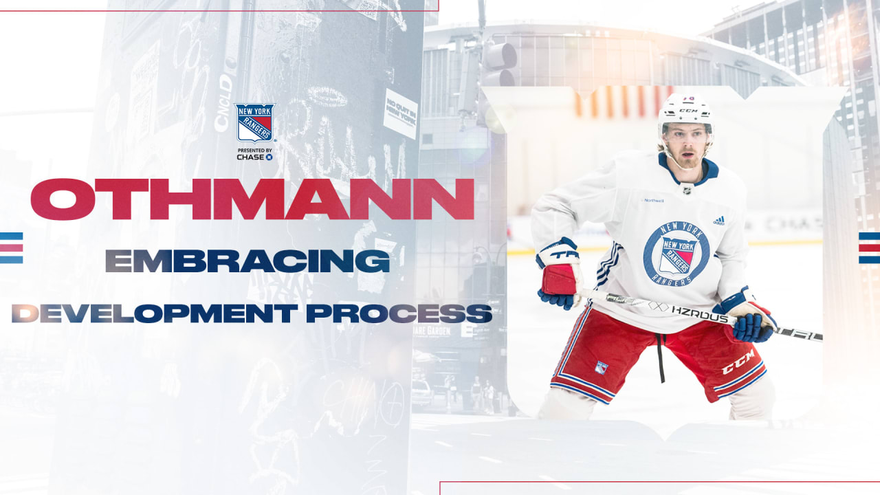 Othmann Embracing the Process of Development | New York Rangers