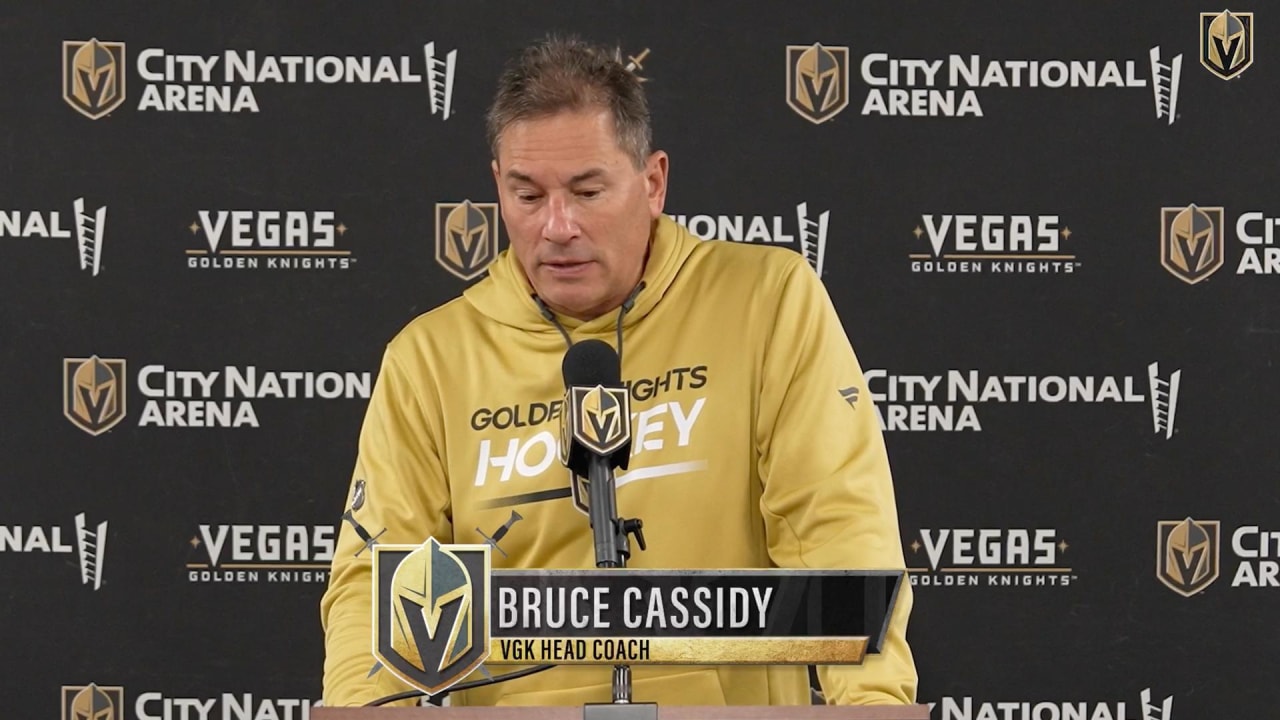Cassidy Availability 3/23 | Vegas Golden Knights