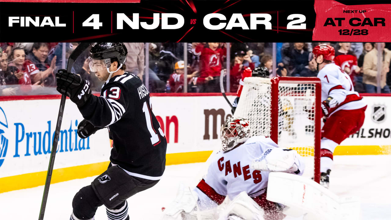 Devils Respond After Holidays With Convincing Win | GAME STORY | New Jersey Devils