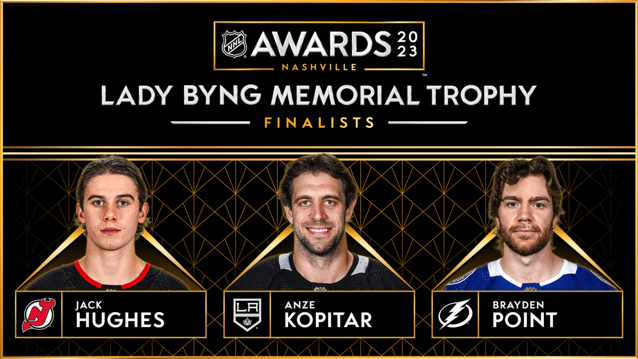 Hughes, Kopitar, Point named Lady Byng Trophy finalists | NHL.com