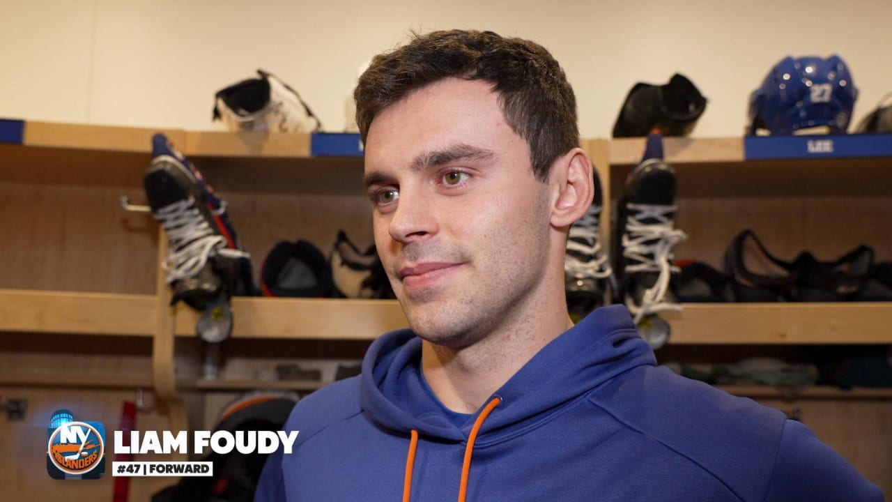 NYI vs. NJD 9/27: Liam Foudy | New York Islanders