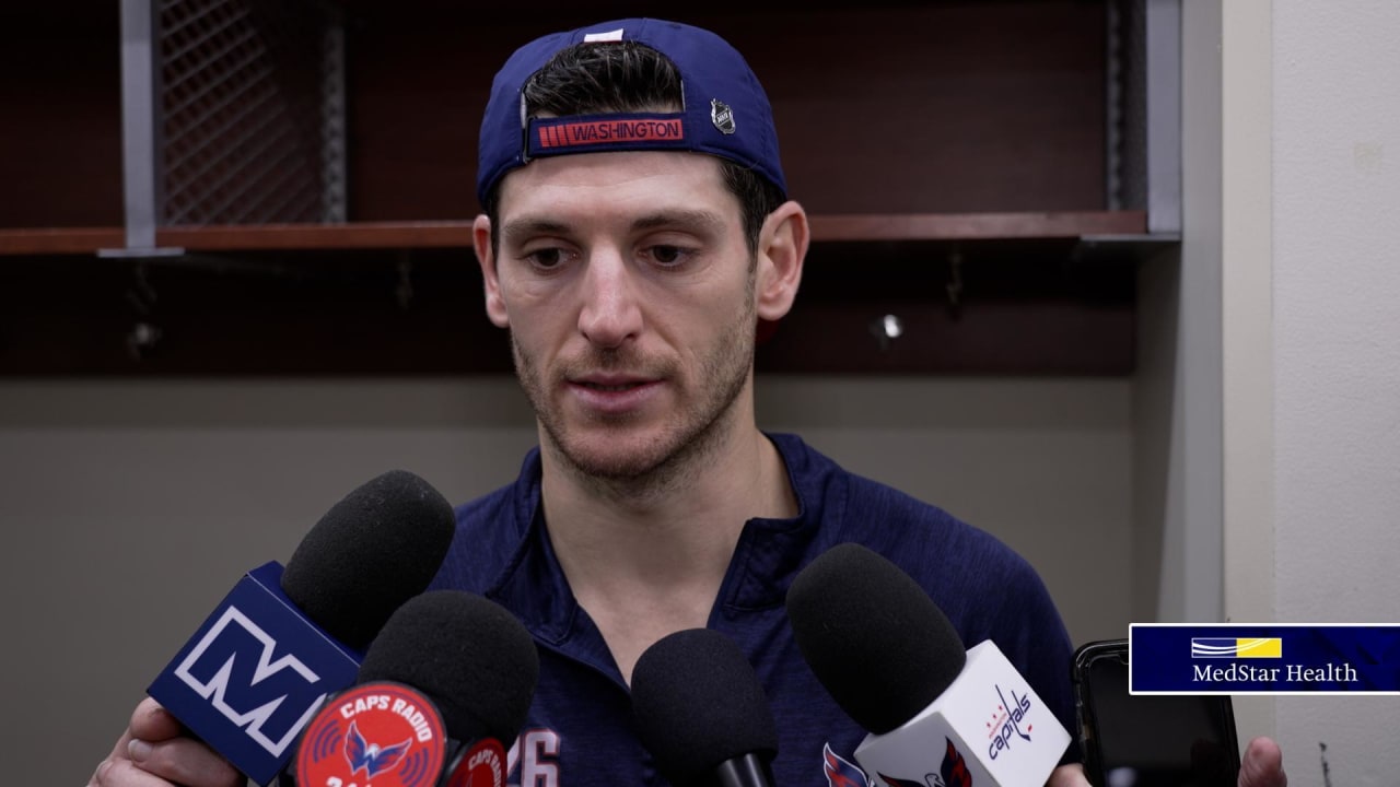 Postgame | Nic Dowd | Washington Capitals