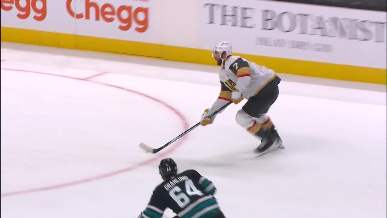 VGK@SJS: Morelli scores goal against Mackenzie Blackwood | Vegas Golden ...