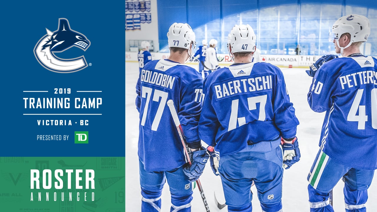 Canucks Announce 2019.20 Training Camp Roster | Vancouver Canucks