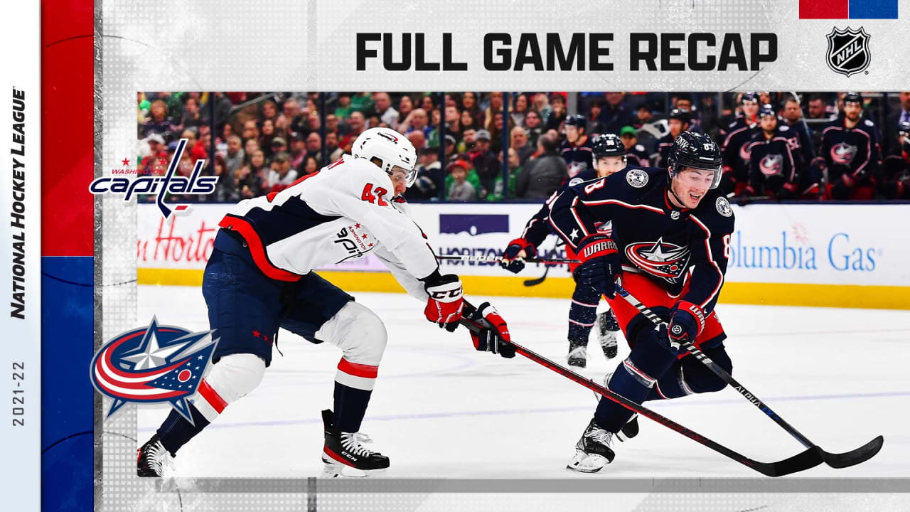 Recap: WSH 7, CBJ 2 | Washington Capitals