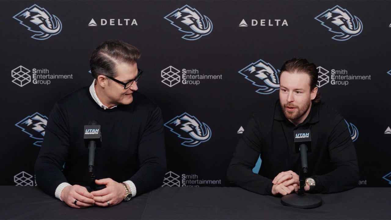 PRESS CONFERENCE: Michael Carcone Two-Year Extension | Utah Mammoth