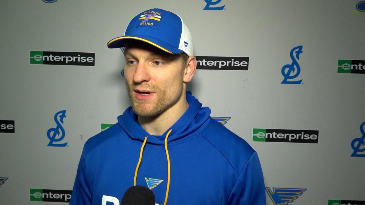 Parayko excited to remain a Blue | St. Louis Blues