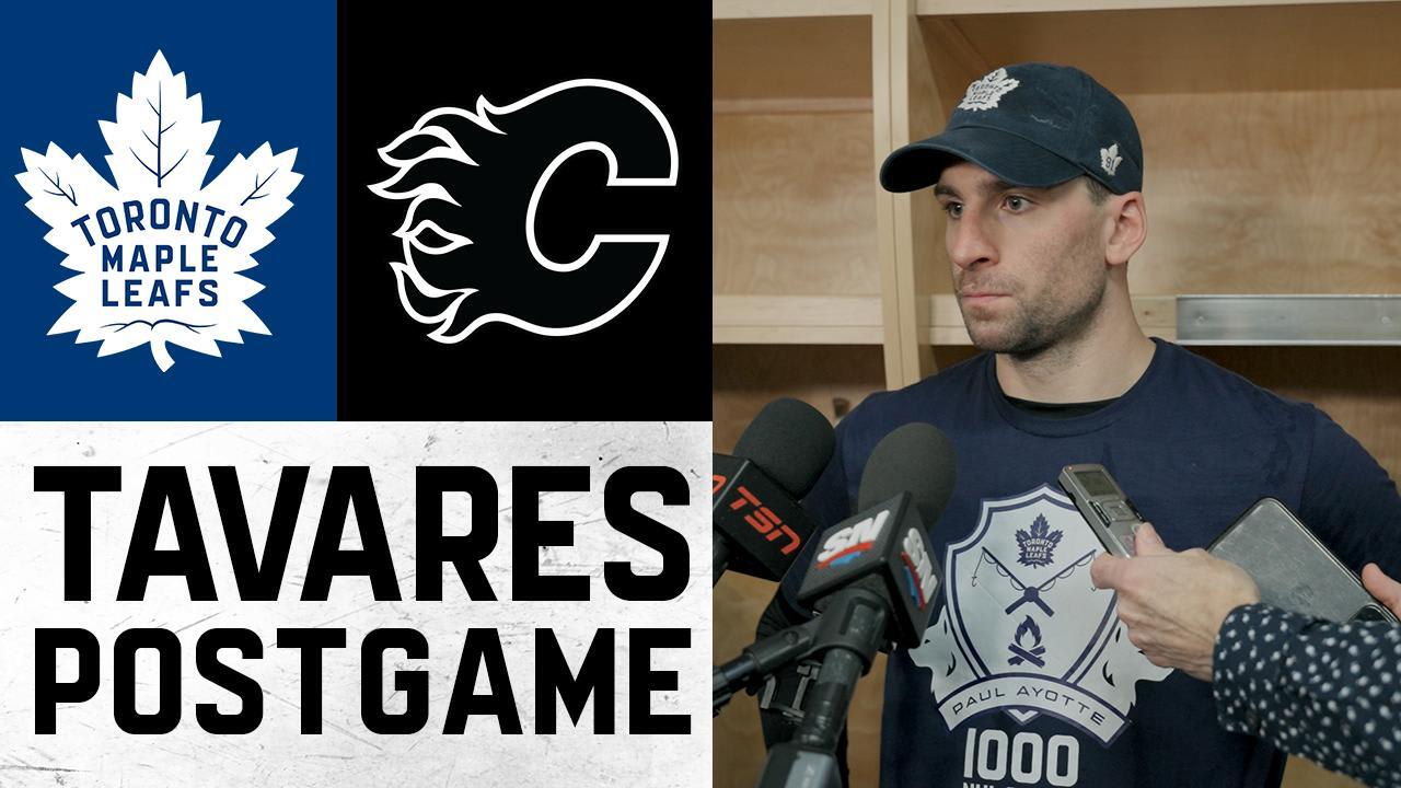 John Tavares | Post Game at Calgary Flames | February 2, 2026 | Toronto ...