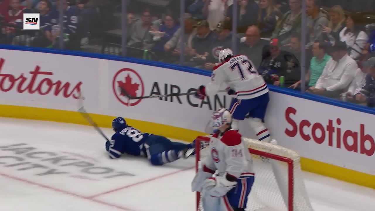 John Tavares with a Powerplay Goal vs. Montréal Canadiens | Toronto ...