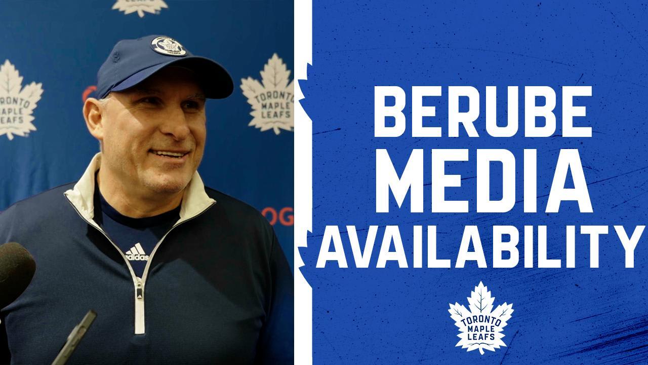 Craig Berube | Pre Game @ Boston Bruins | November 11, 2025 | Toronto ...