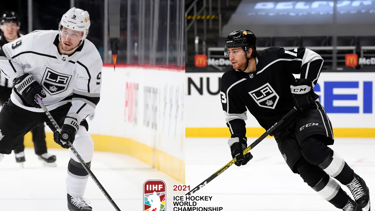 Ten LA Kings Players Named to 2021 World Championship Rosters | Los ...