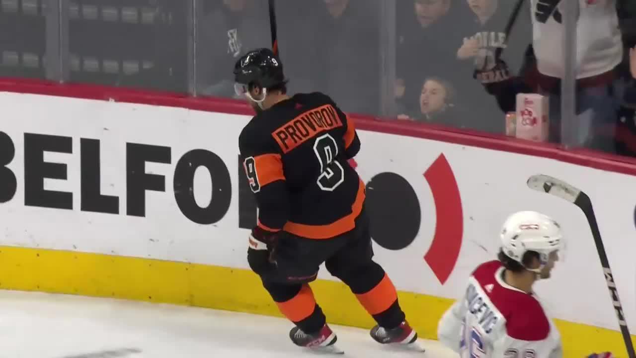Provorov scores goal | Philadelphia Flyers