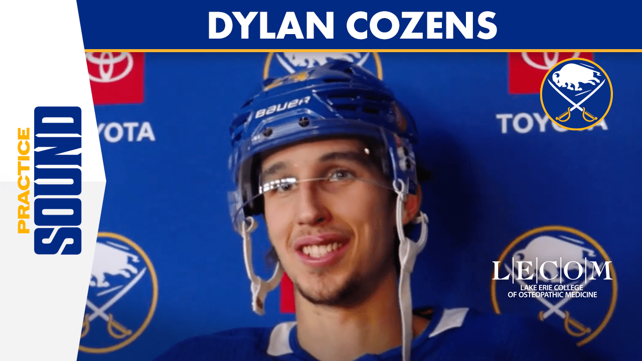 Cozens After Practice | Buffalo Sabres