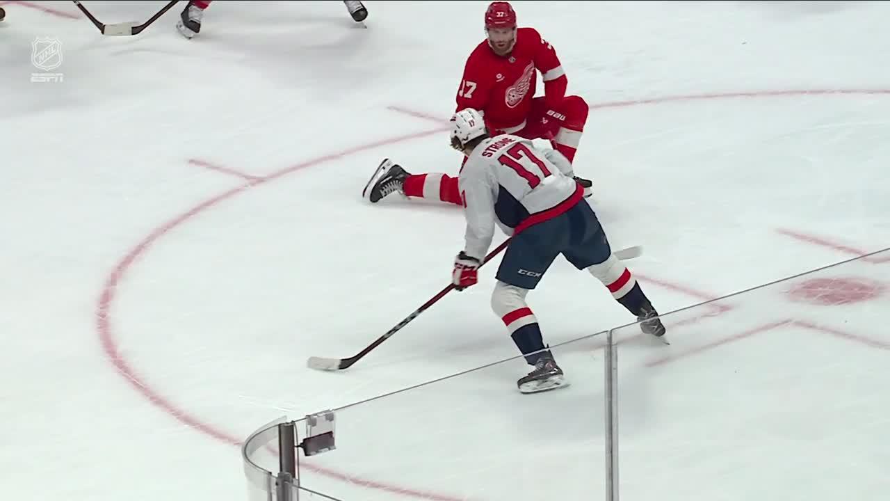 WSH@DET: Strome scores goal against Alex Lyon | Washington Capitals