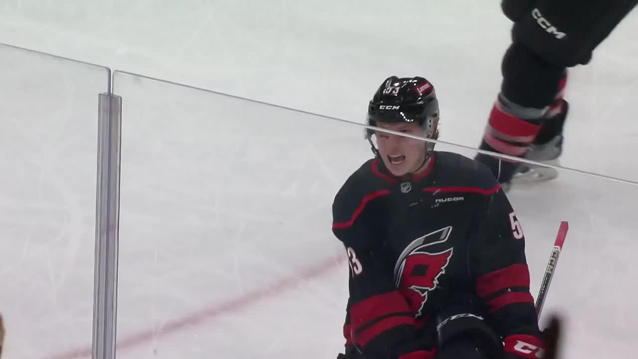 NYR@CAR: Blake scores PPG against Igor Shesterkin | Carolina Hurricanes