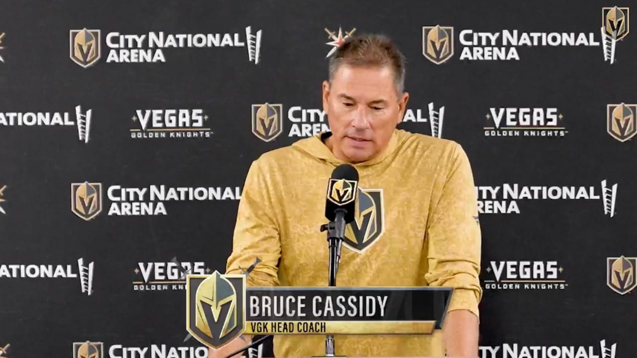 Bruce Cassidy Availability 10/10 | Vegas Golden Knights
