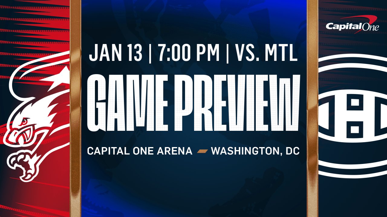 Caps Open Homestand vs. Habs | Washington Capitals