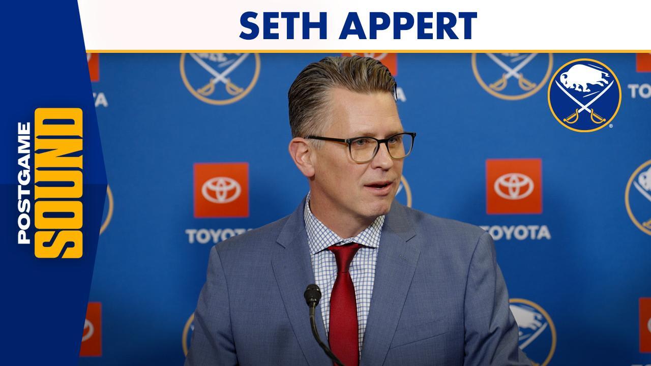 Appert Postgame vs. CBJ | Buffalo Sabres Appert Postgame vs. CBJ | Buffalo Sabres