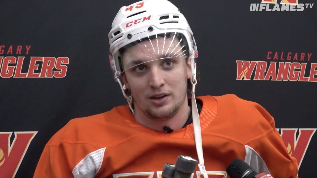 Pelletier On Joining Wranglers | Calgary Flames