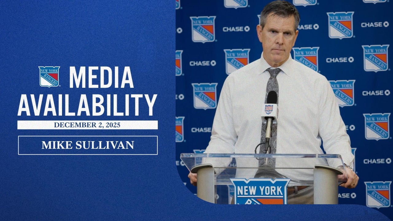 Postgame: Mike Sullivan | New York Rangers