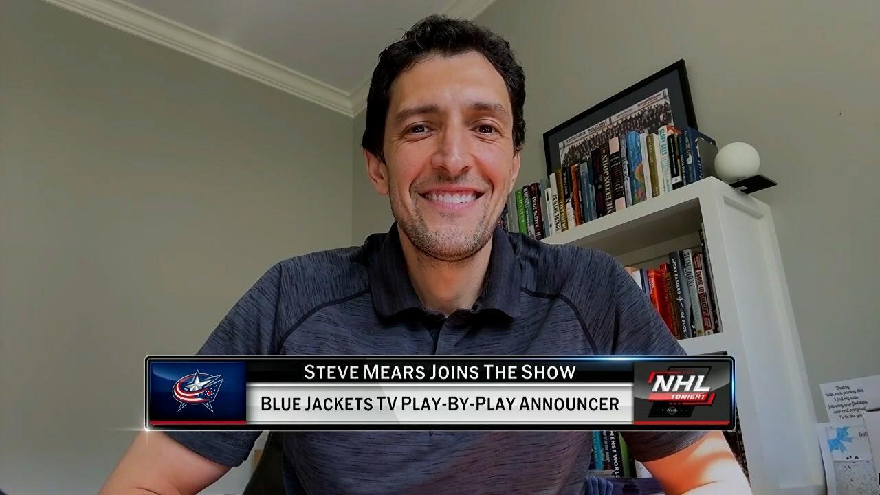 Blue Jackets broadcaster Steve Mears joins NHL Tonight | Columbus Blue ...