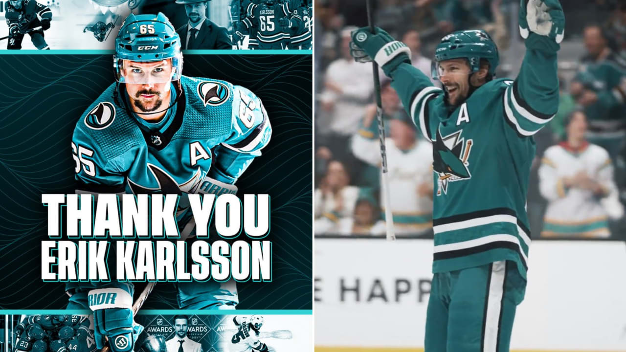 Les Sharks remercient Karlsson avec une vidéo hommage | LNH.com