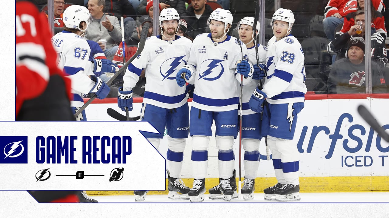 Recap: Lightning 8, Devils 4 | Tampa Bay Lightning