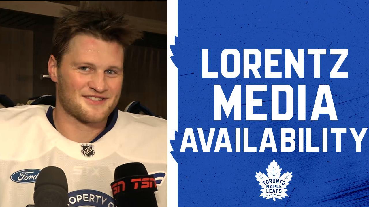 Steven Lorentz | Pre Game | Toronto Maple Leafs