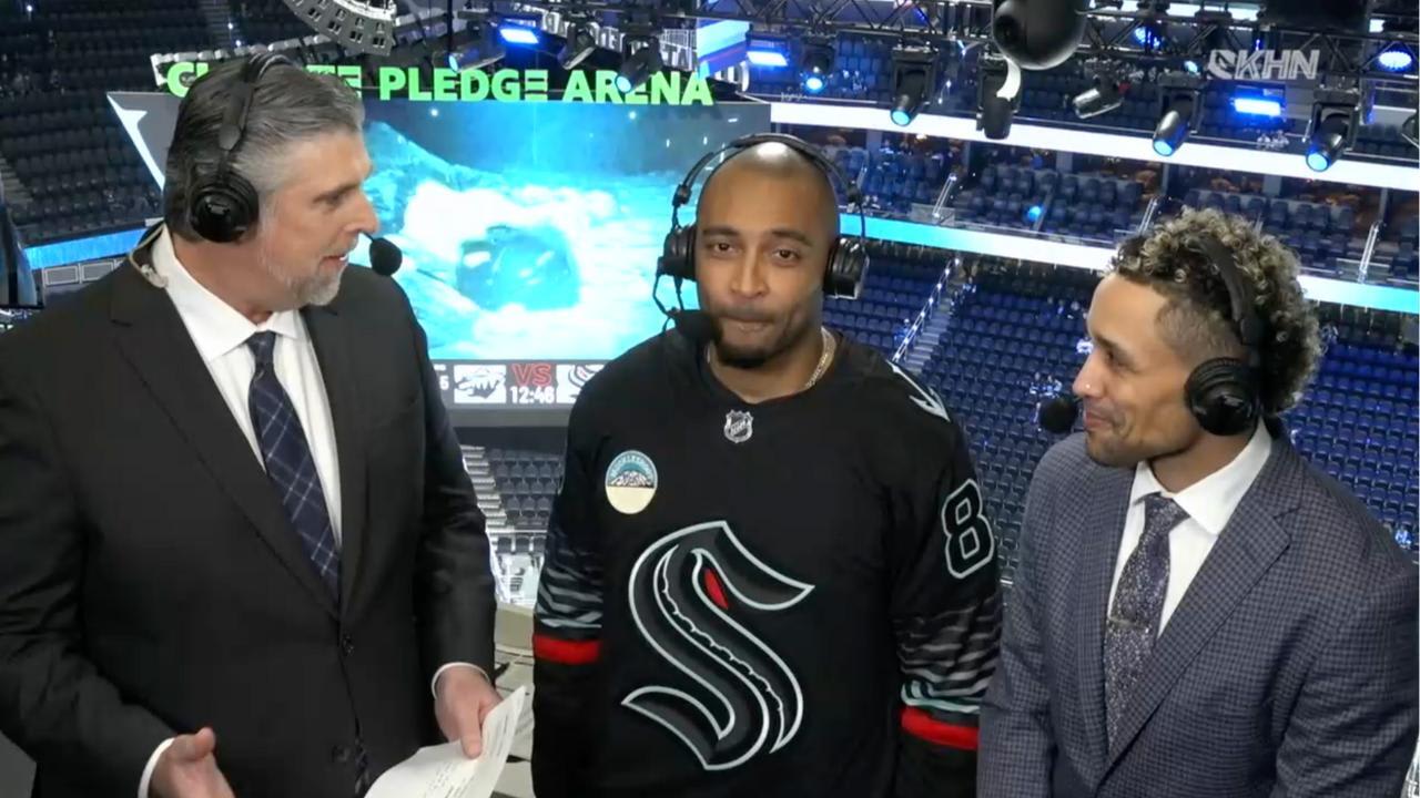 Doug Baldwin Joins the Pregame Show | Seattle Kraken