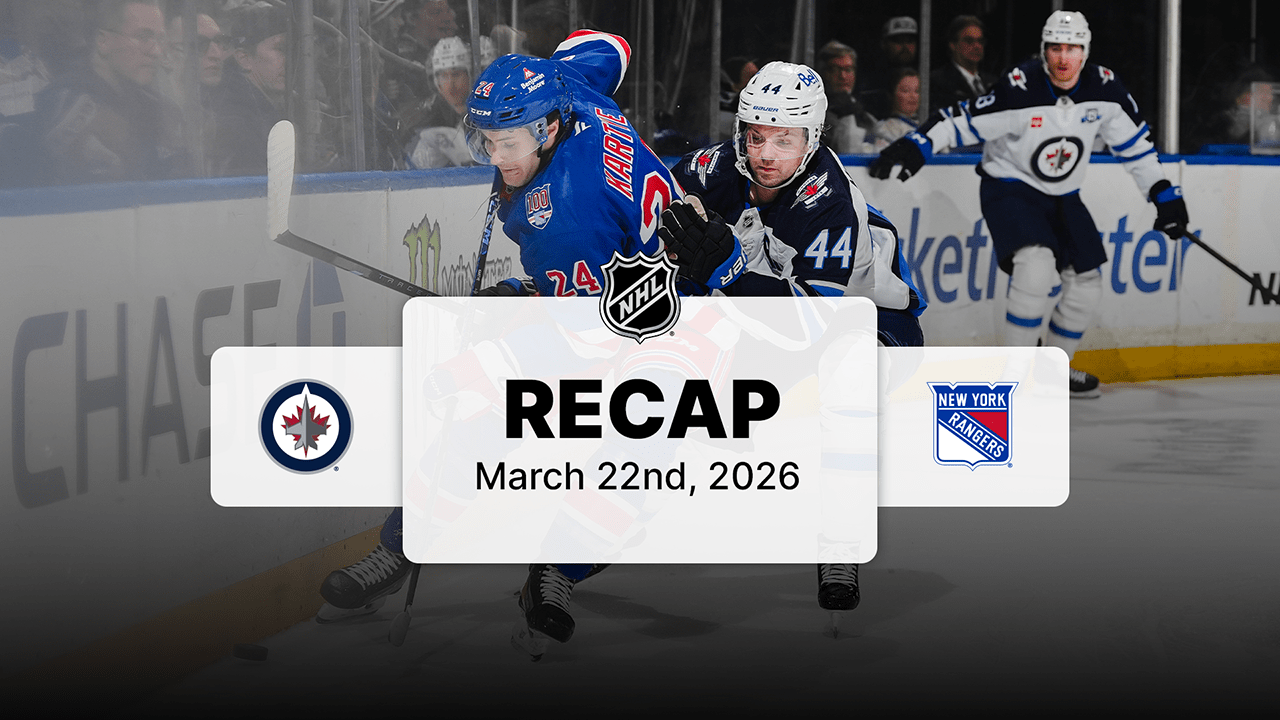 WPG at NYR | Recap | NHL.com