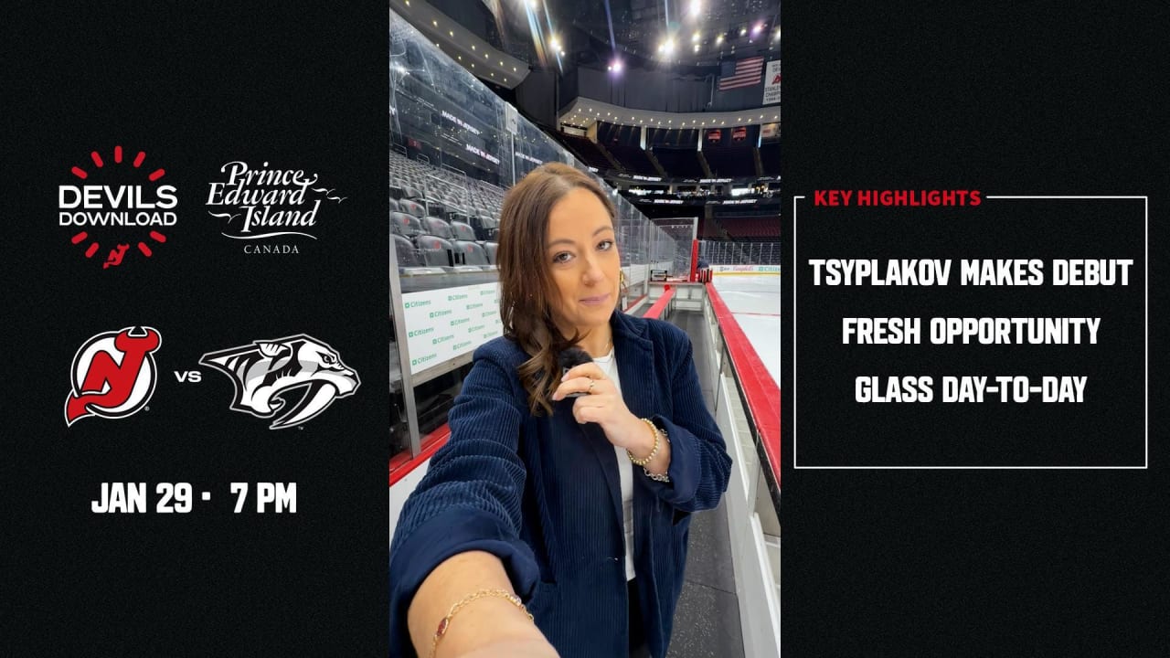 Tsyplakov Debuts | DEVILS DOWNLOAD | New Jersey Devils