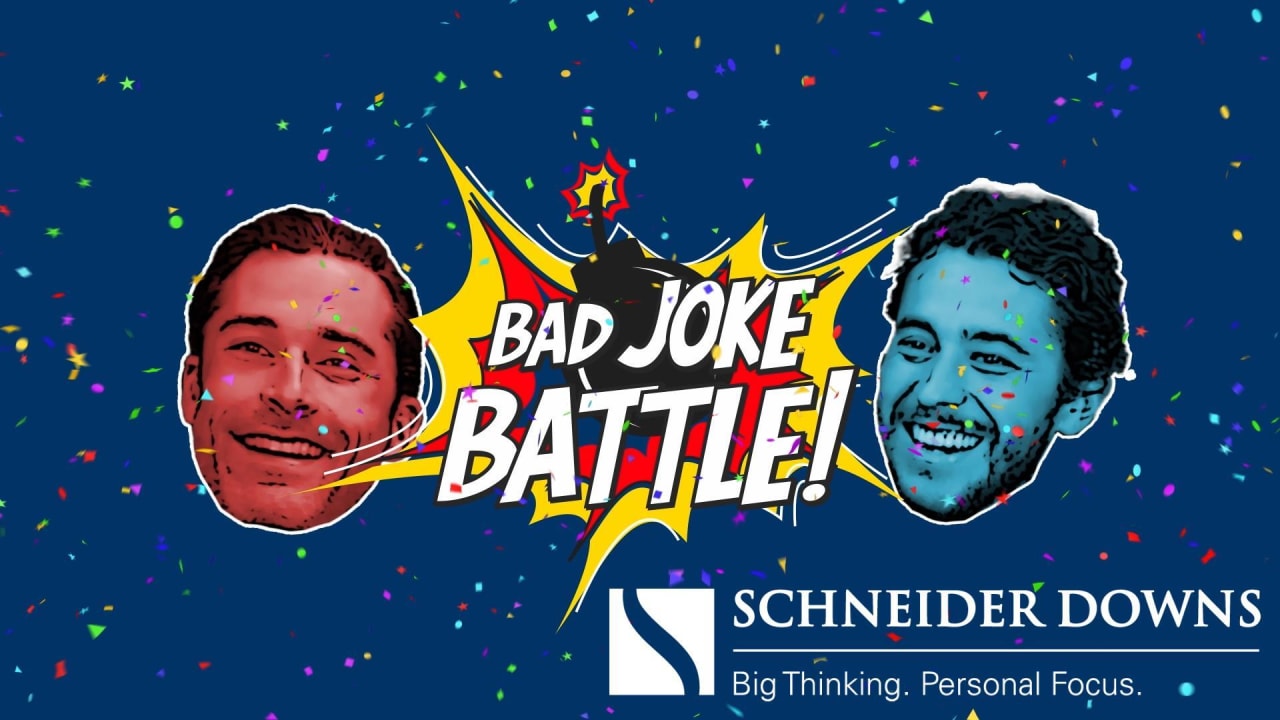 Bad Joke Battle: Guddy vs Johnny | Columbus Blue Jackets