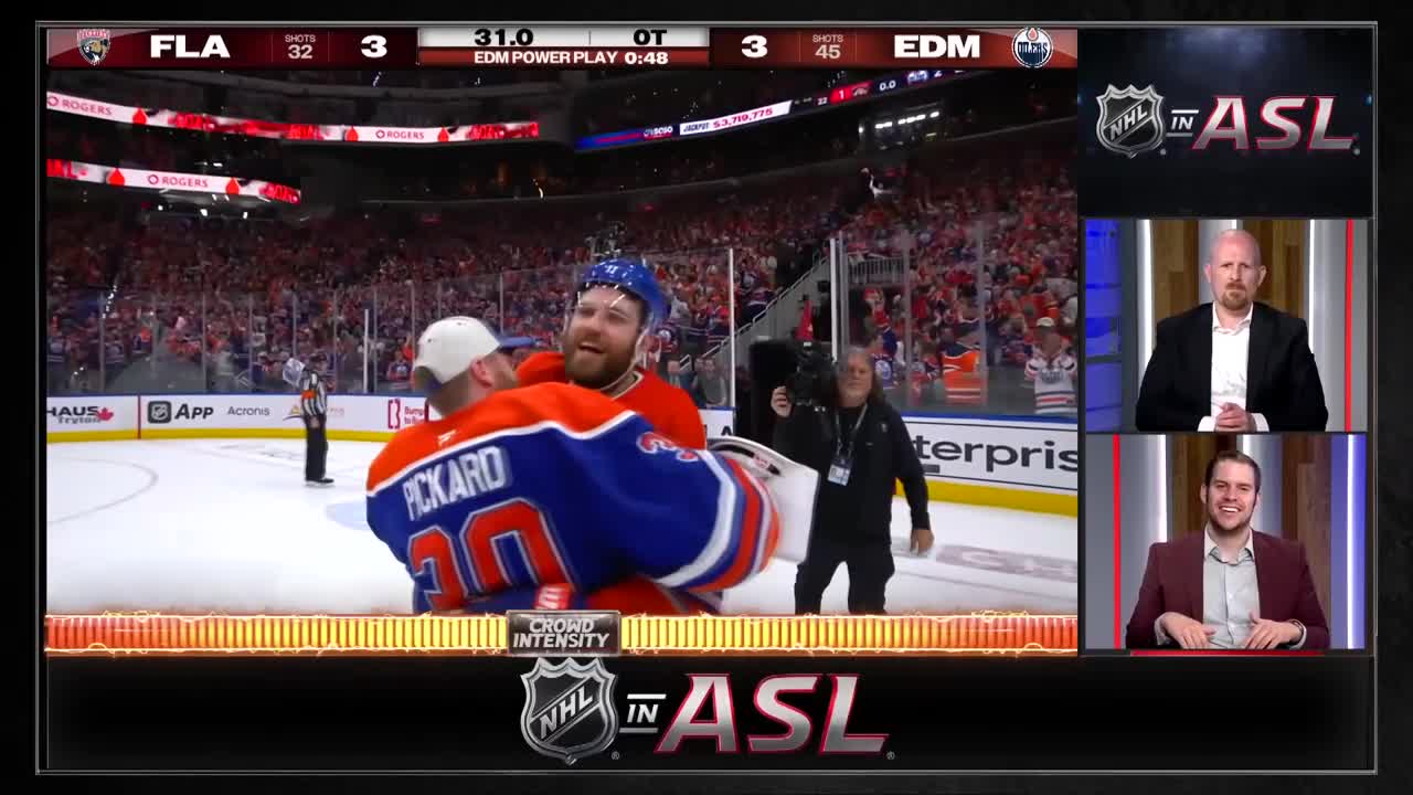 Draisaitl wins Game 1 in OT (ASL Cast) | NHL.com