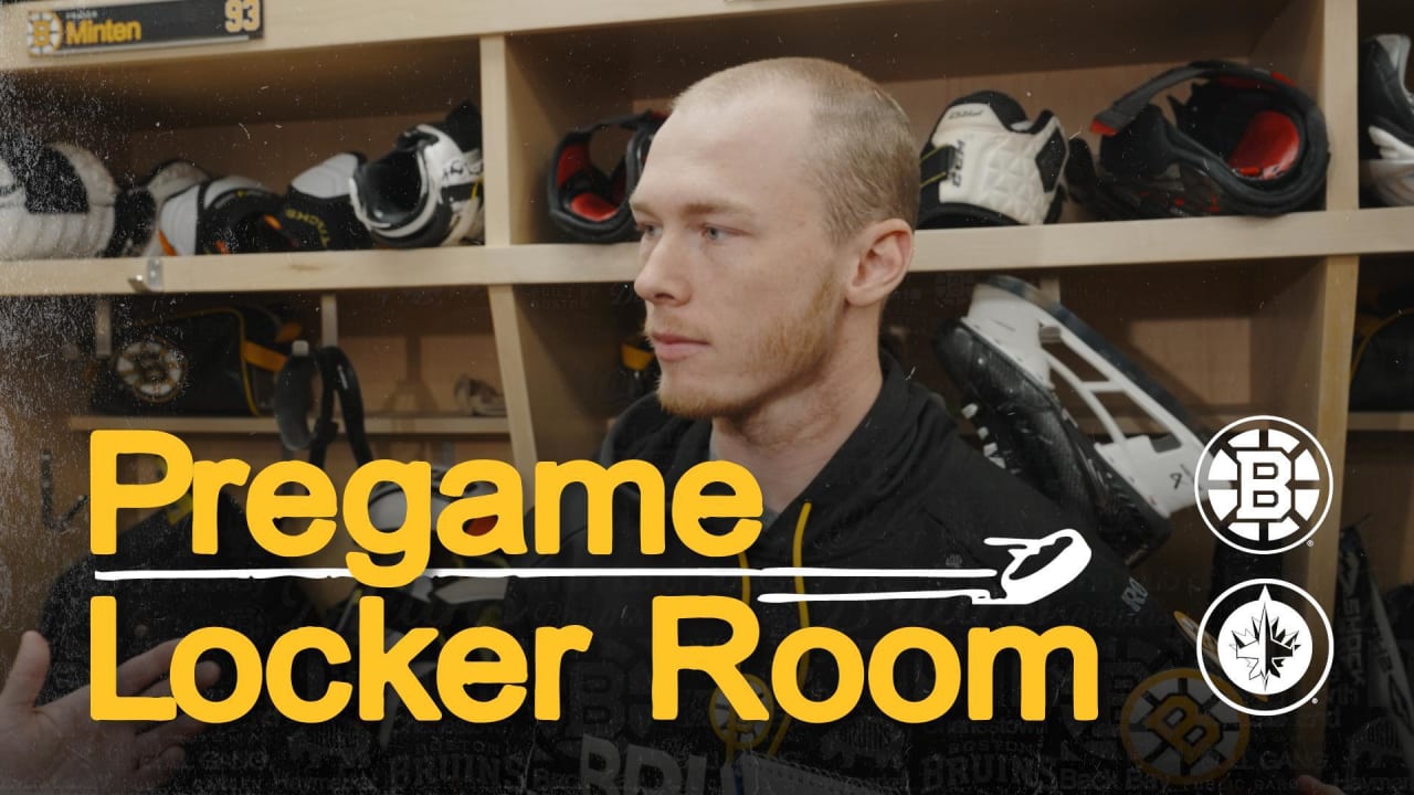 Locker Room Raw: Charlie McAvoy and Morgan Geekie | Boston Bruins