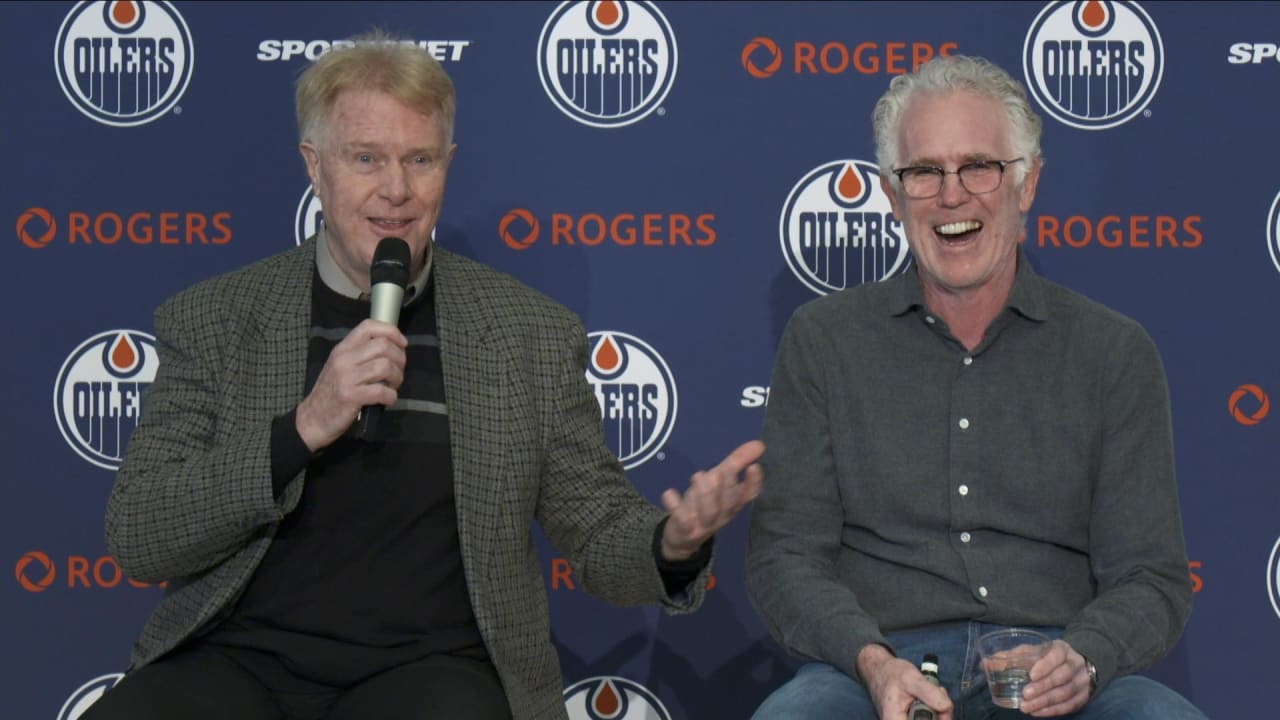 OILERS HOF | Gregg, MacTavish | Edmonton Oilers