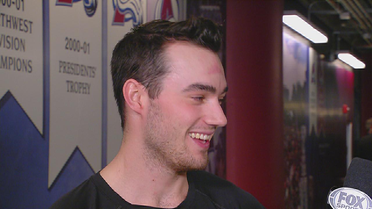 Walker disccuses first NHL goal | Los Angeles Kings