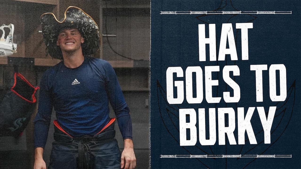 Burky Earns The Davy Jones Hat! | Seattle Kraken