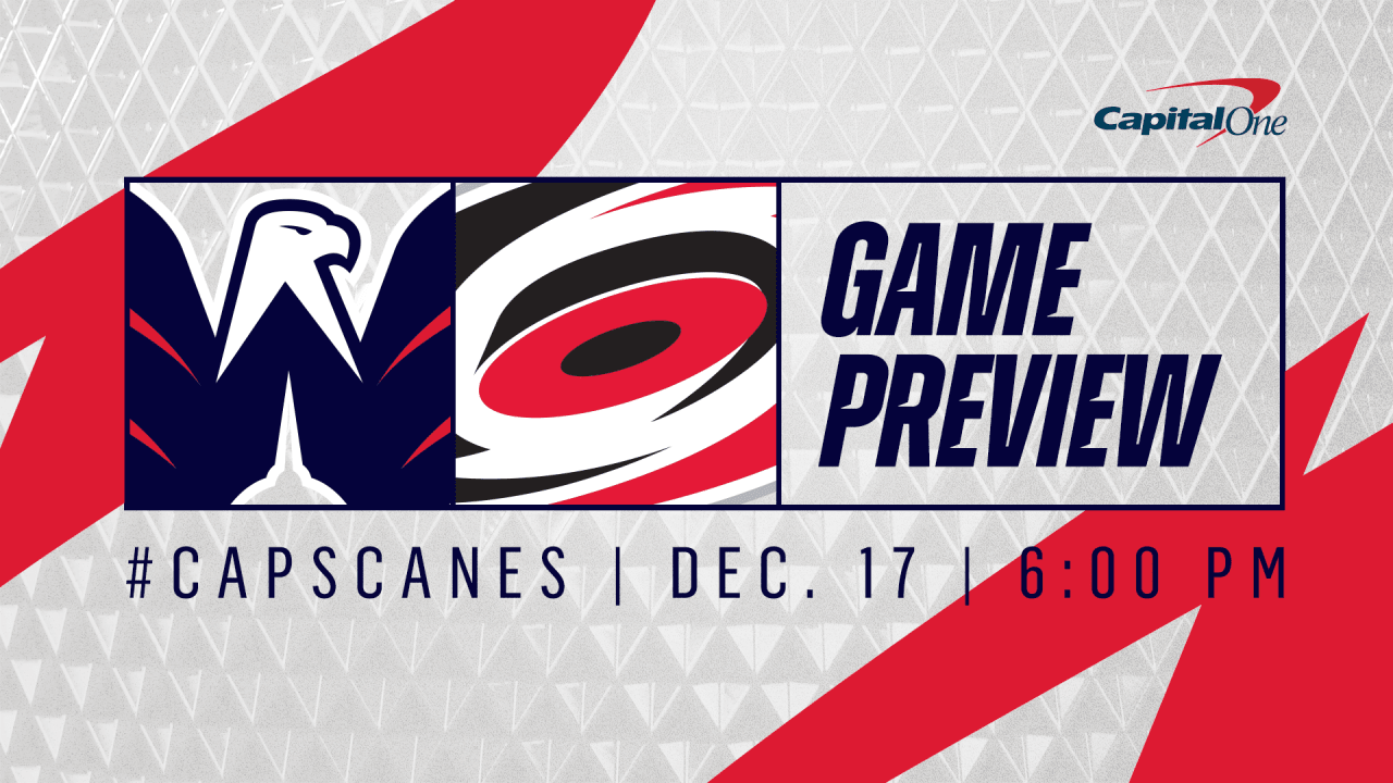 Caps Finish Trip in Carolina | Washington Capitals