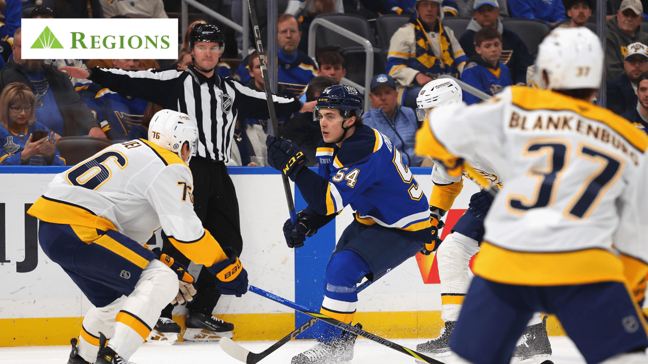 Preds Conclude Back-to-Back Set With Loss in St. Louis | Nashville ...