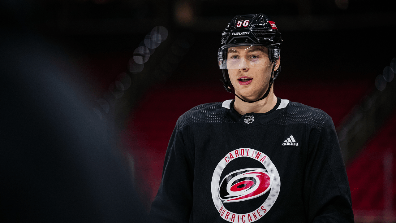 Morrow 'Ready To Learn' After Joining Canes | Carolina Hurricanes