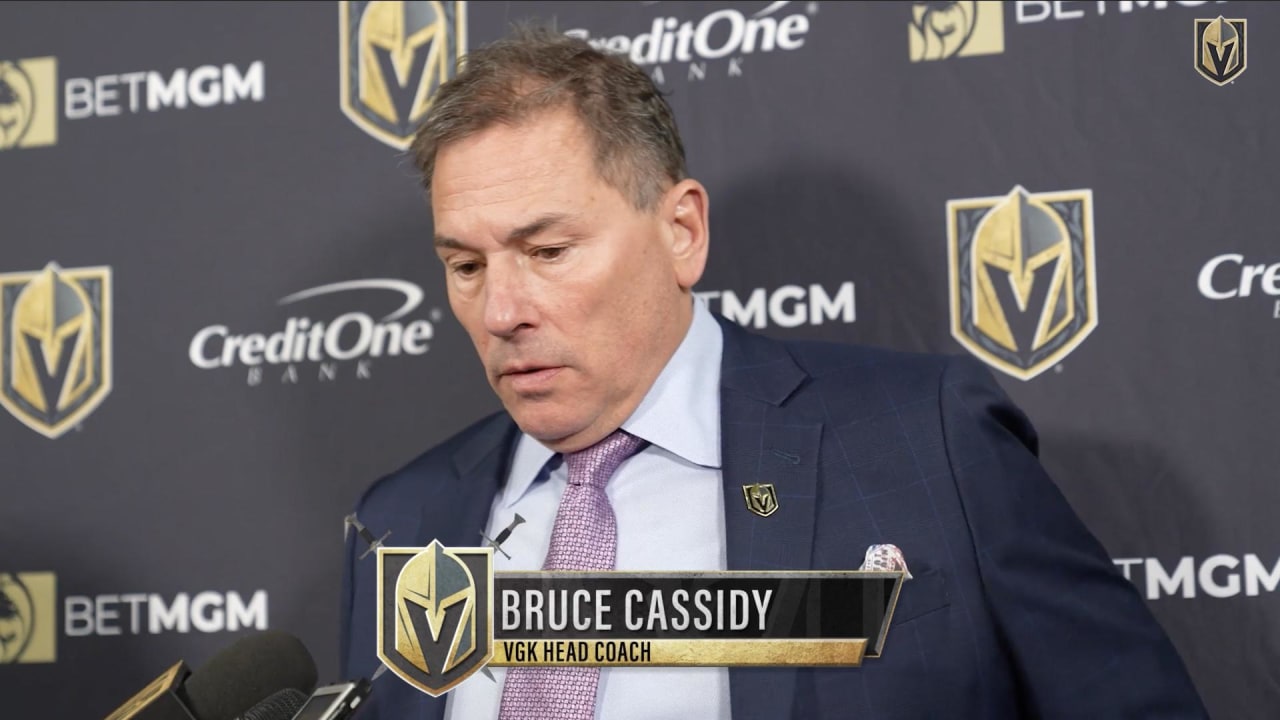Bruce Cassidy Postgame 3/28 | Vegas Golden Knights