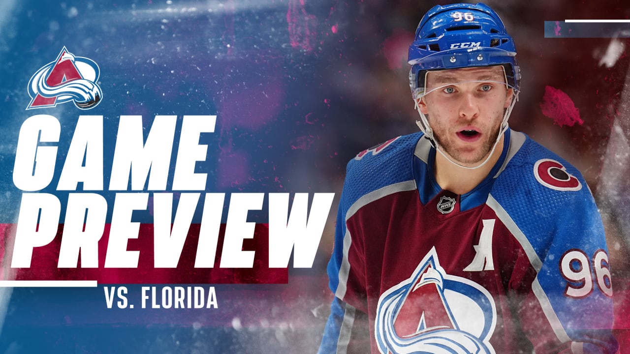 Game Preview: Avalanche vs. Panthers | Colorado Avalanche