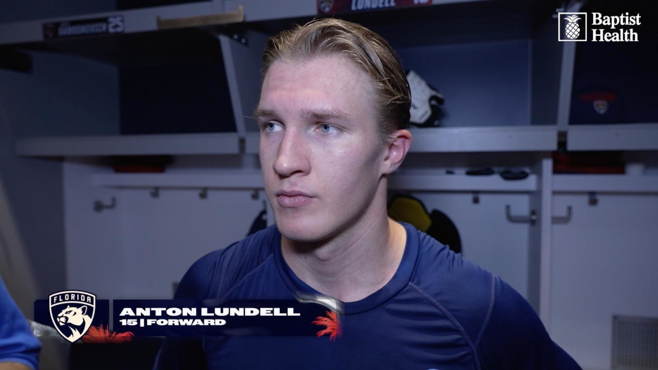 Practice: Anton Lundell - 10/21/24 | Florida Panthers