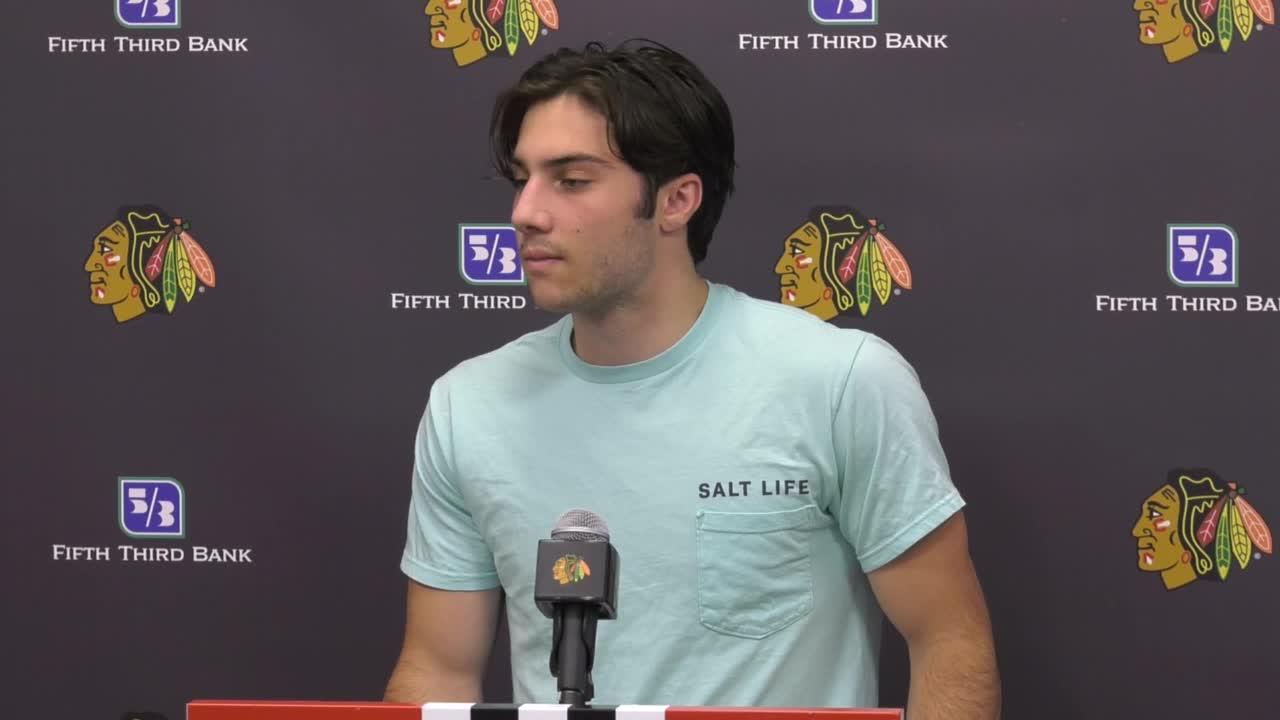 Nazar on Michigan, Workouts | Chicago Blackhawks