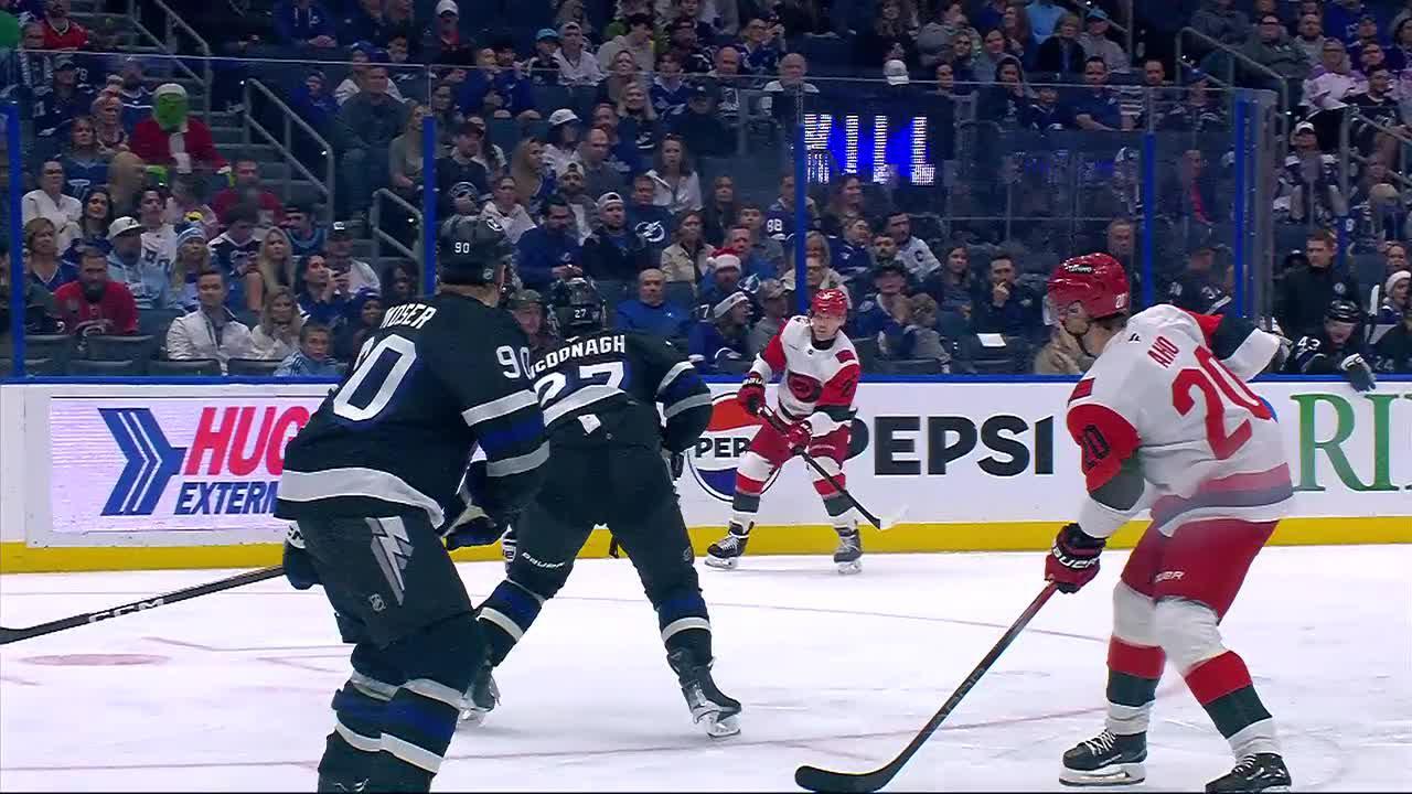 CAR@TBL: Blake scores PPG against Andrei Vasilevskiy | Carolina Hurricanes