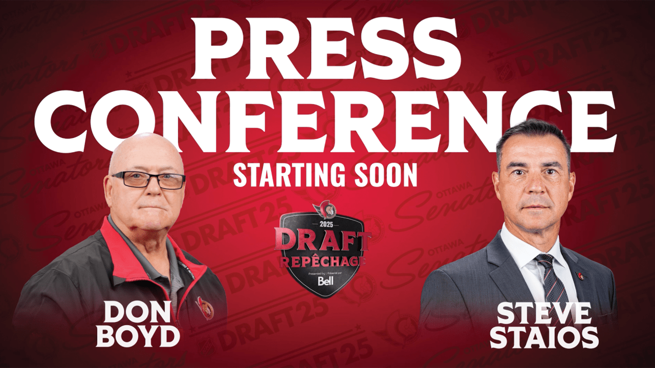 NHL Draft Press Conference Day 2 | Ottawa Senators