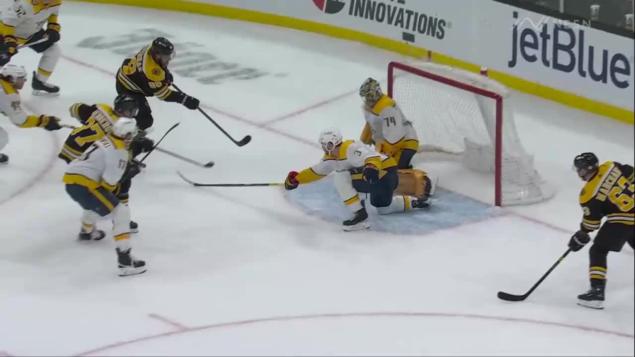 Pastrnak's extreme buzzer beater | Boston Bruins
