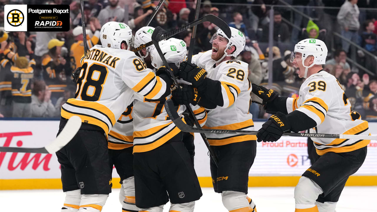 Bruins Pull Off 4-3 Comeback, Shootout Win Over Columbus | Boston Bruins